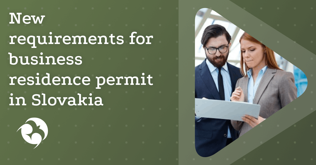 New business residence permit rules in Slovakia